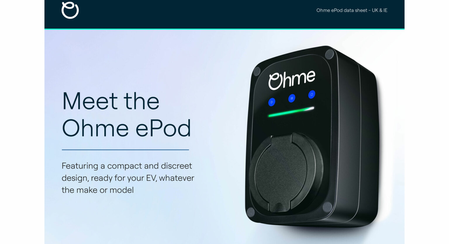 Ohme ePod EV charger