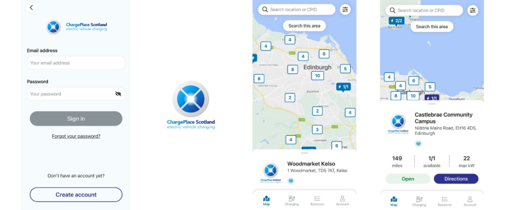 ChargePlace Scotland charging stations explained - We Power Your Car