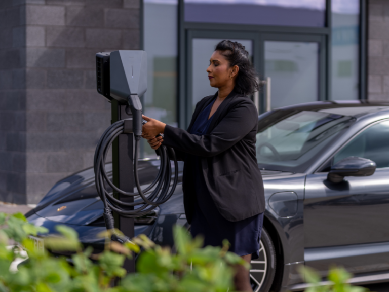 Workplace EV charger installation with We Power Your Car