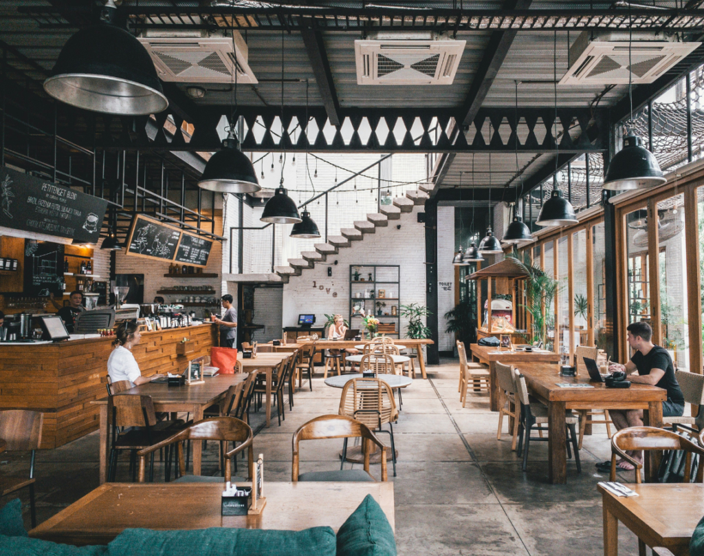 Restaurant, café and pub EV charger installation