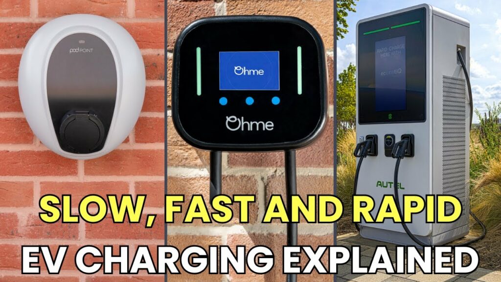 Slow, fast and rapid EV charging - EV charging speeds explained
