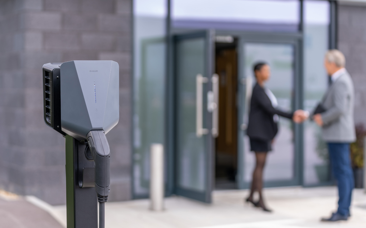 Workplace EV charger installation with We Power Your Car