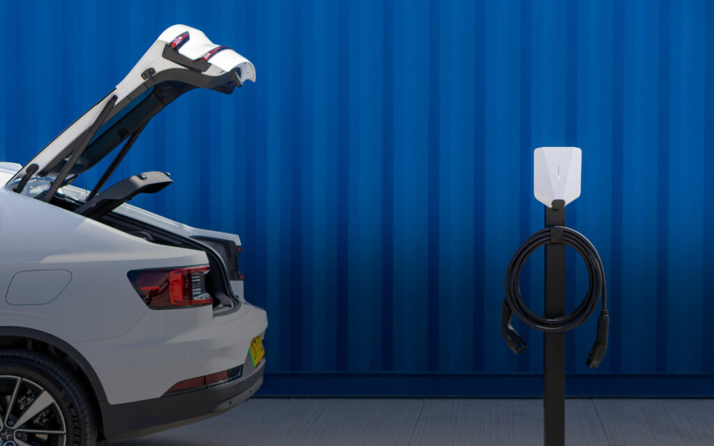 Commercial EV charger installation with We Power Your Car